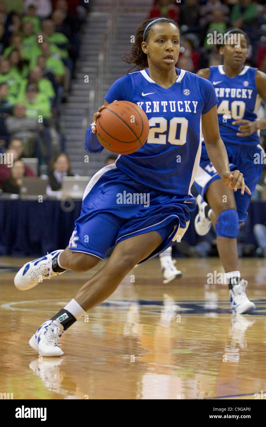 Dec. 18, 2011 - South Bend, Indiana, U.S - Kentucky guard Maegan ...