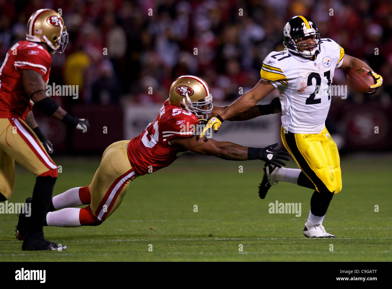 Dec. 19, 2011 - San Francisco, California, U.S - Steelers running back ...