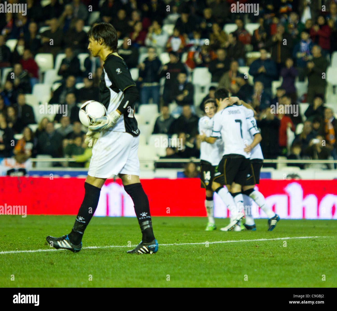 22/12//2011. Valencia, Spain Copa del Rey, Football - Spain - Valencia ...