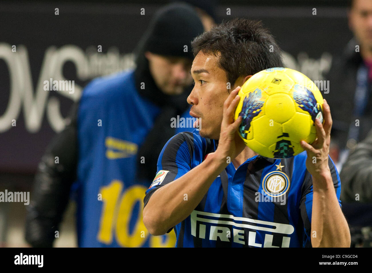 Yuto Nagatomo (Inter), DECEMBER 21, 2011 - Football / Soccer : Italian ...