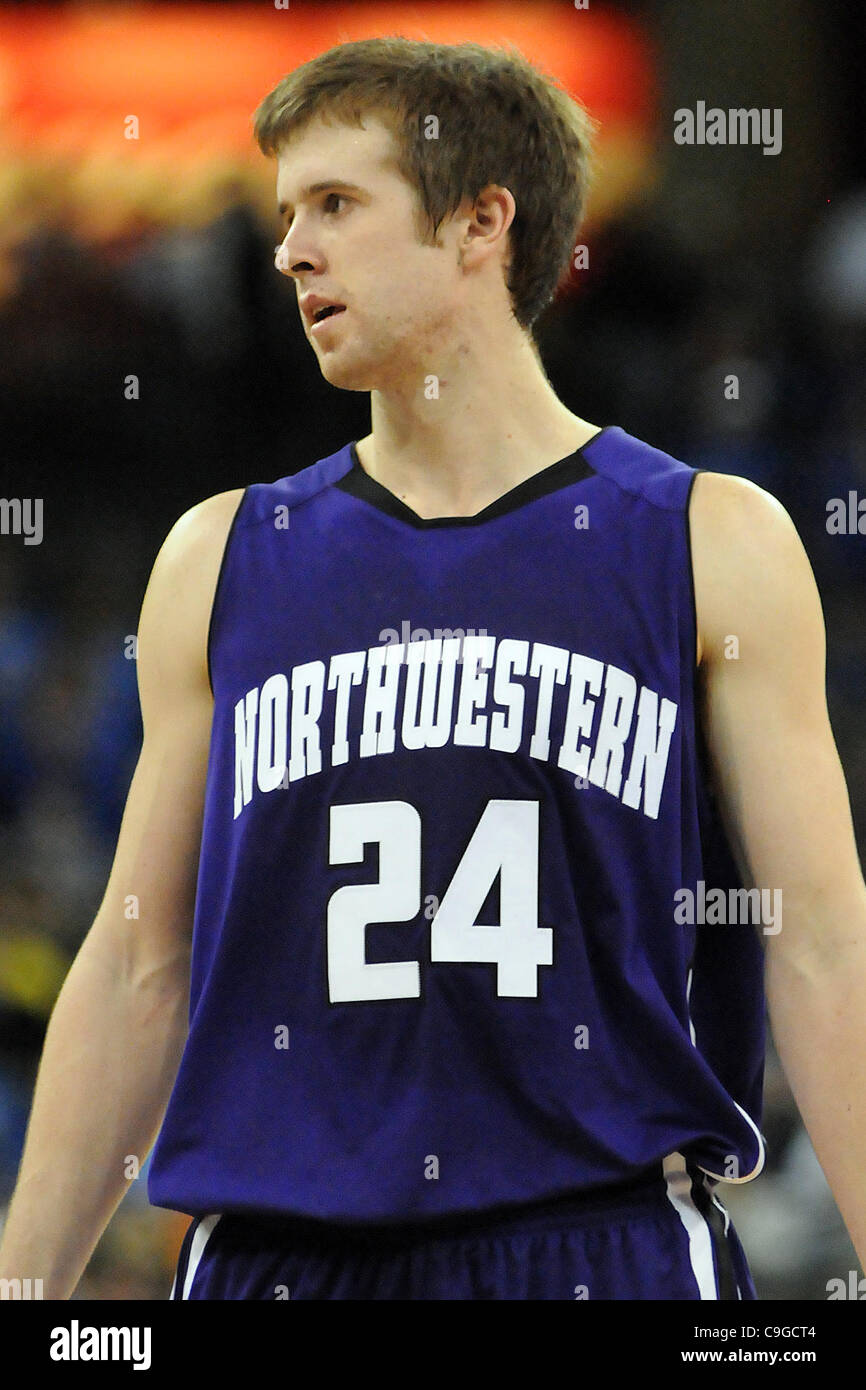 Dec. 22, 2011 - Omaha, Nebraska, U.S - Northwestern forward John Shurna ...