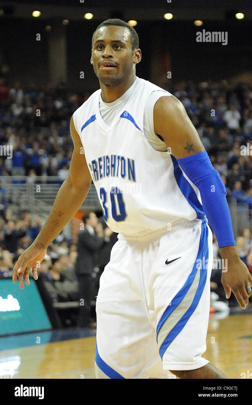 Dec. 22, 2011 - Omaha, Nebraska, U.S - Creighton guard Antoine Young ...