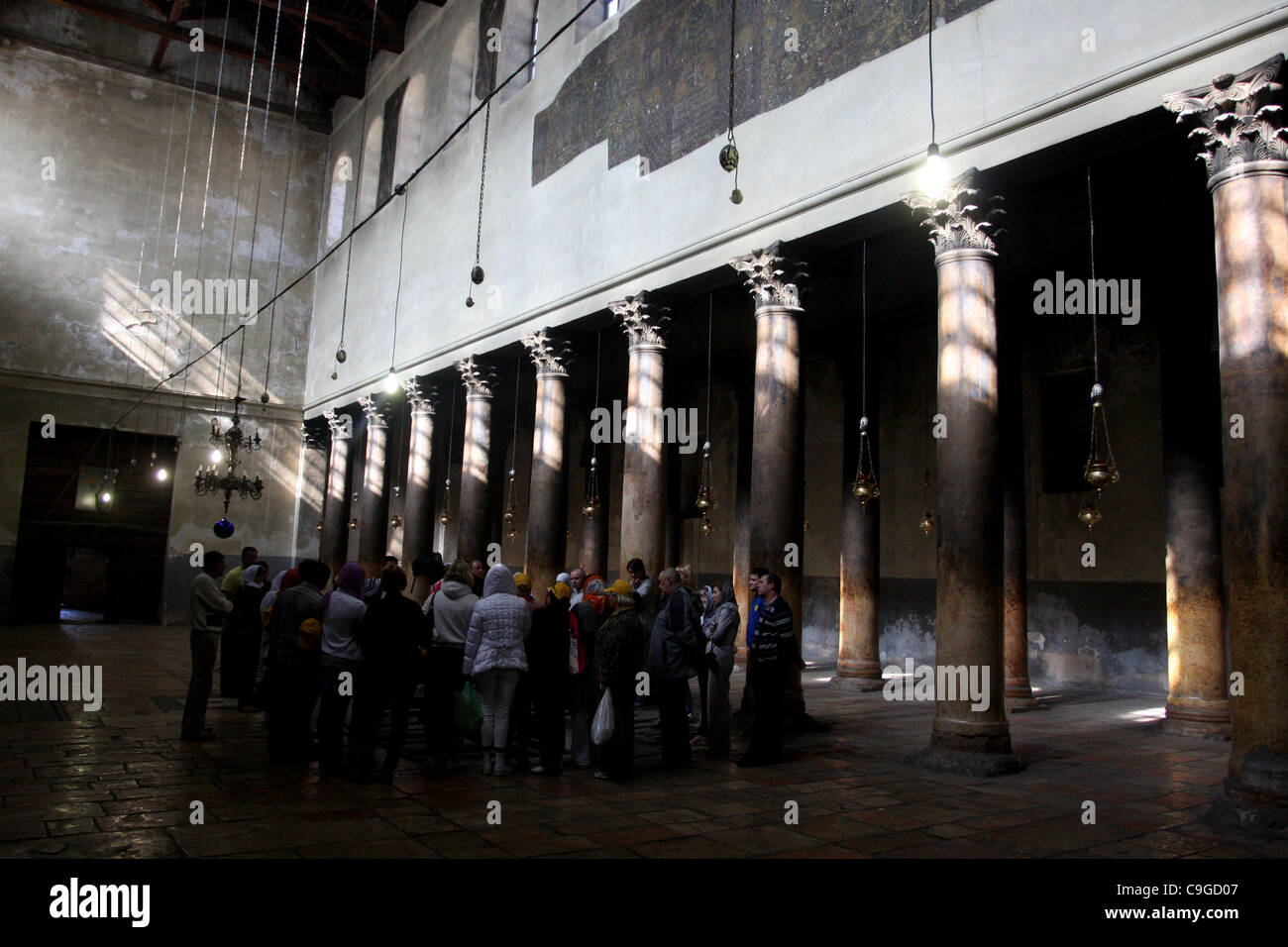 Bethlehem, West Bank, Palestinian Territory - Christian pilgrims visit ...