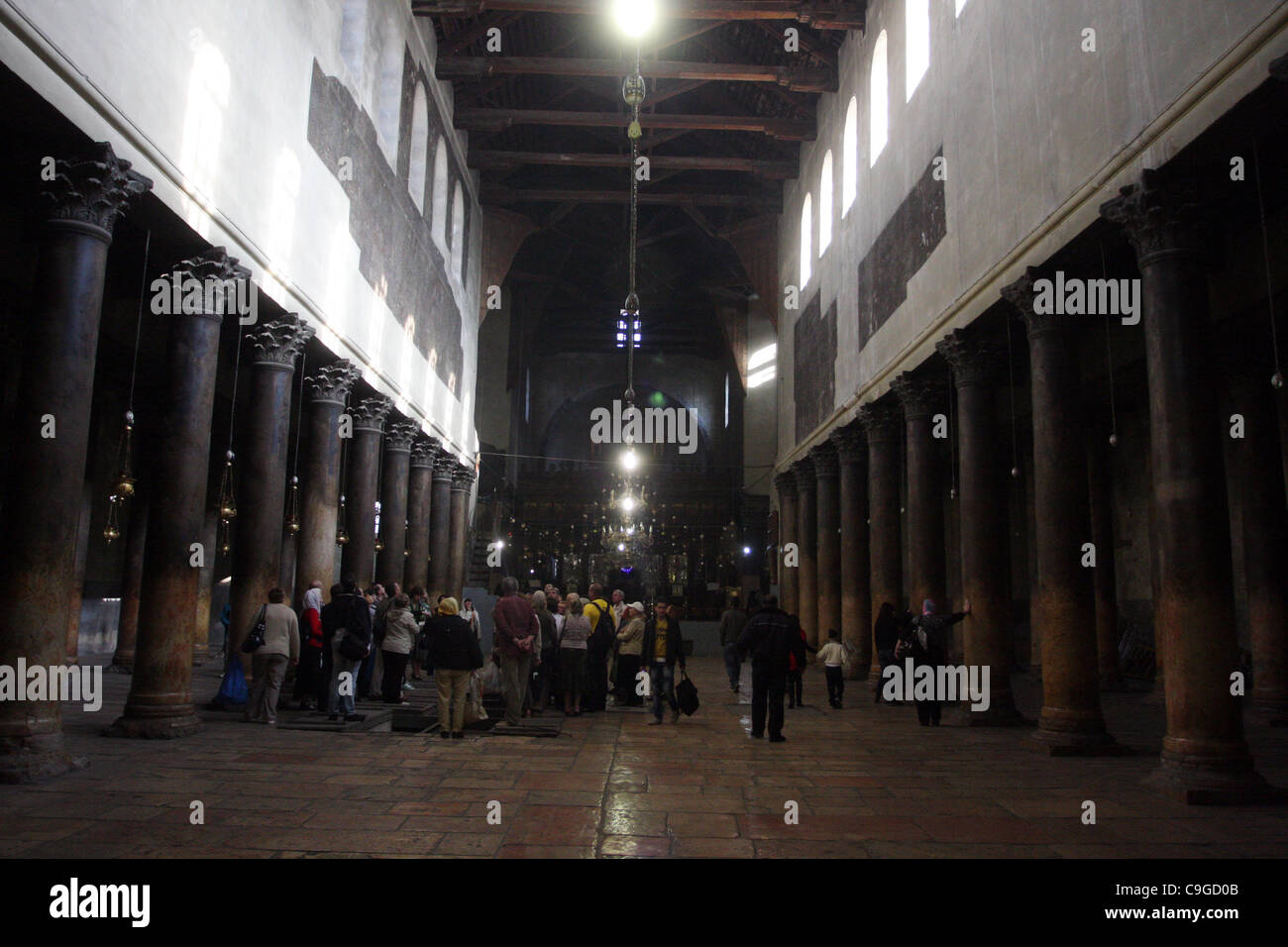 Bethlehem, West Bank, Palestinian Territory - Christian pilgrims visit ...