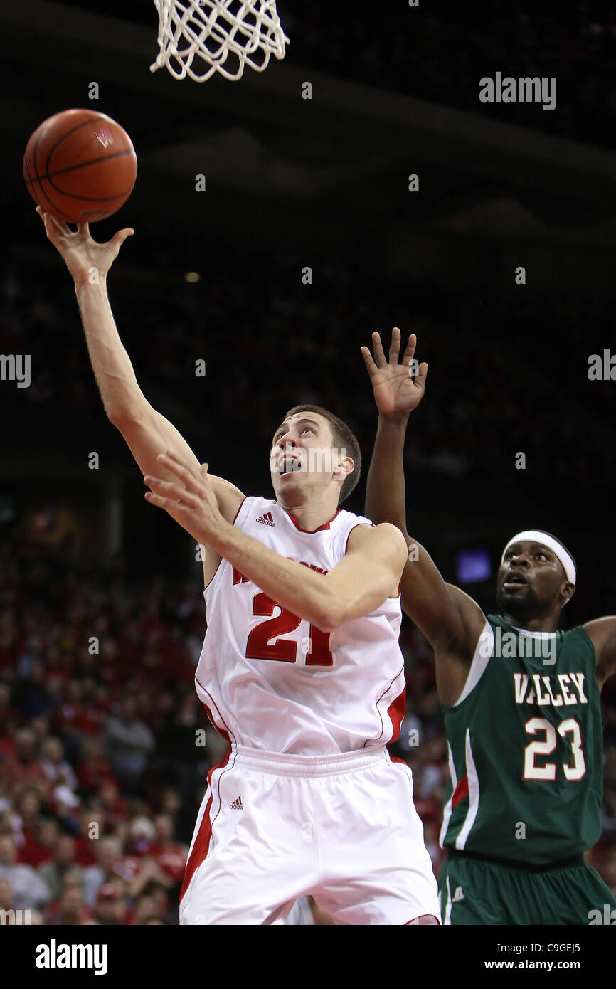 Dec. 23, 2011 - Madison, Wisconsin, U.S - Wisconsin guard Josh Gasser ...