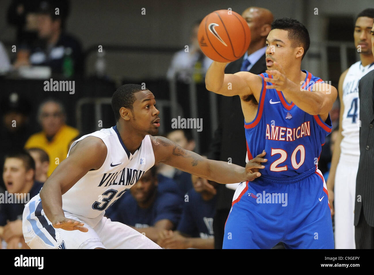 Dec. 22, 2011 - Villanova, Pennsylvania, U.S - American University ...