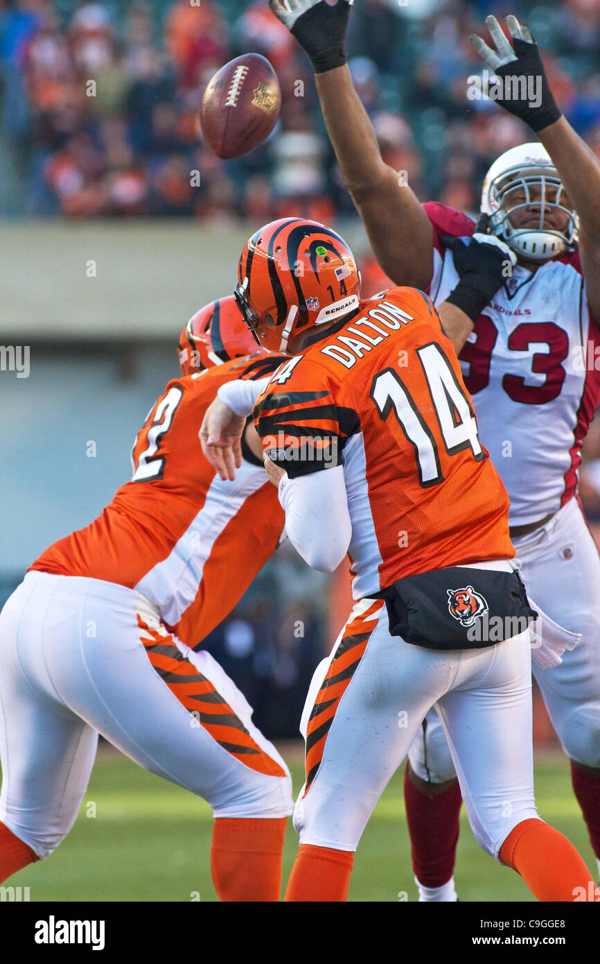 Dec. 24, 2011 - Cincinnati, Ohio, U.S - Cincinnati Bengals quarterback ...