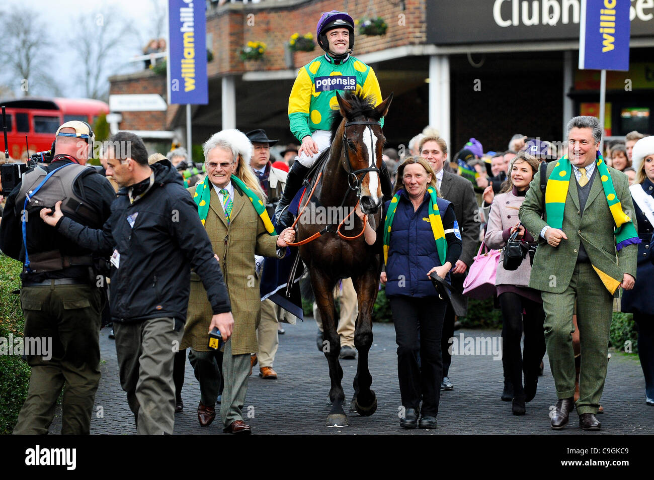 Kauto star jockey ruby walsh hi-res stock photography and images - Alamy
