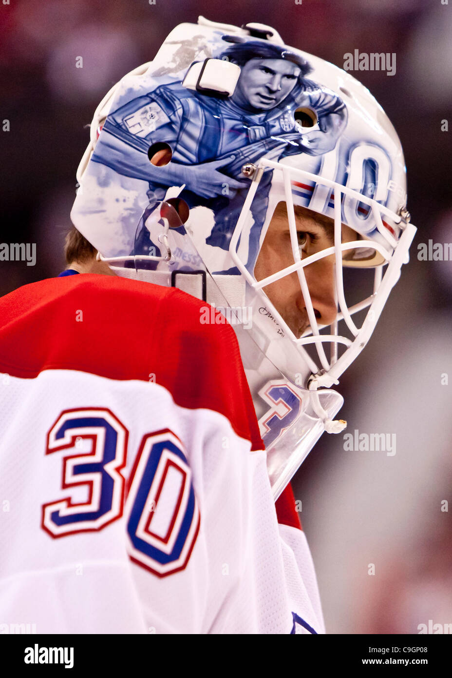 Montreal canadiens goalie peter budaj hi-res stock photography and ...