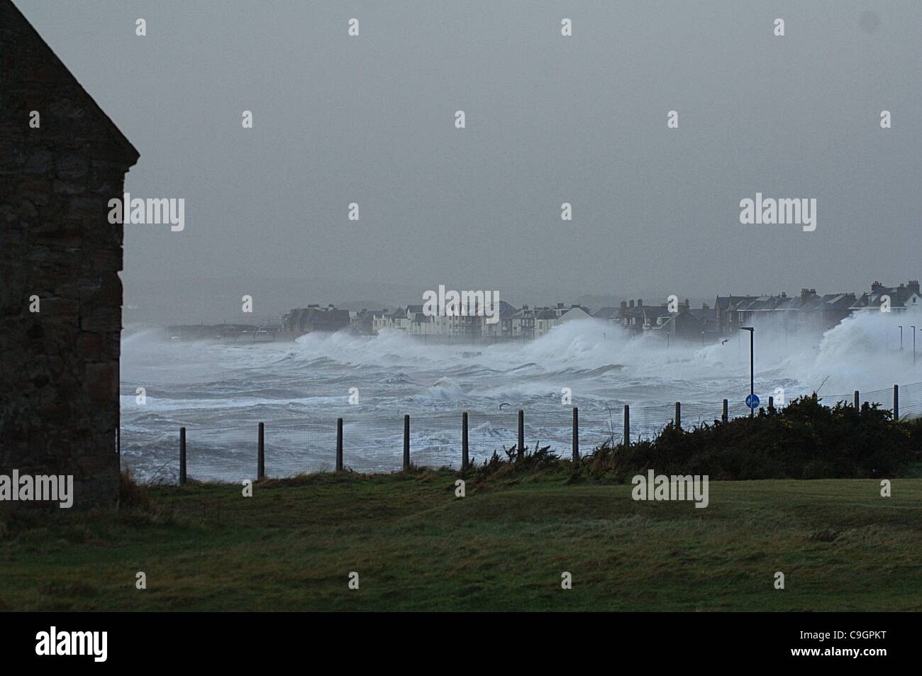 Prestwick esplanade hi-res stock photography and images - Alamy