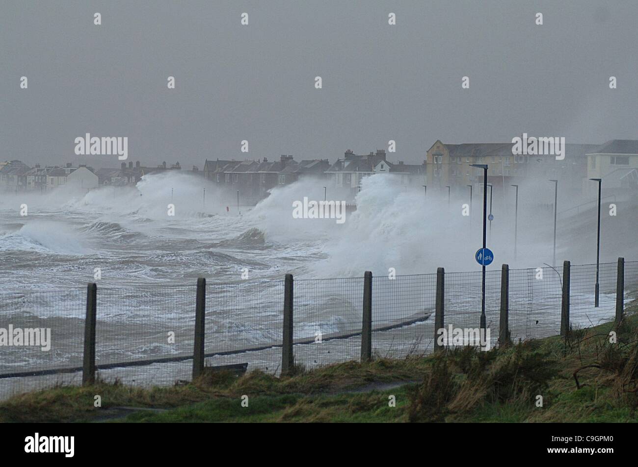 Prestwick esplanade hi-res stock photography and images - Alamy
