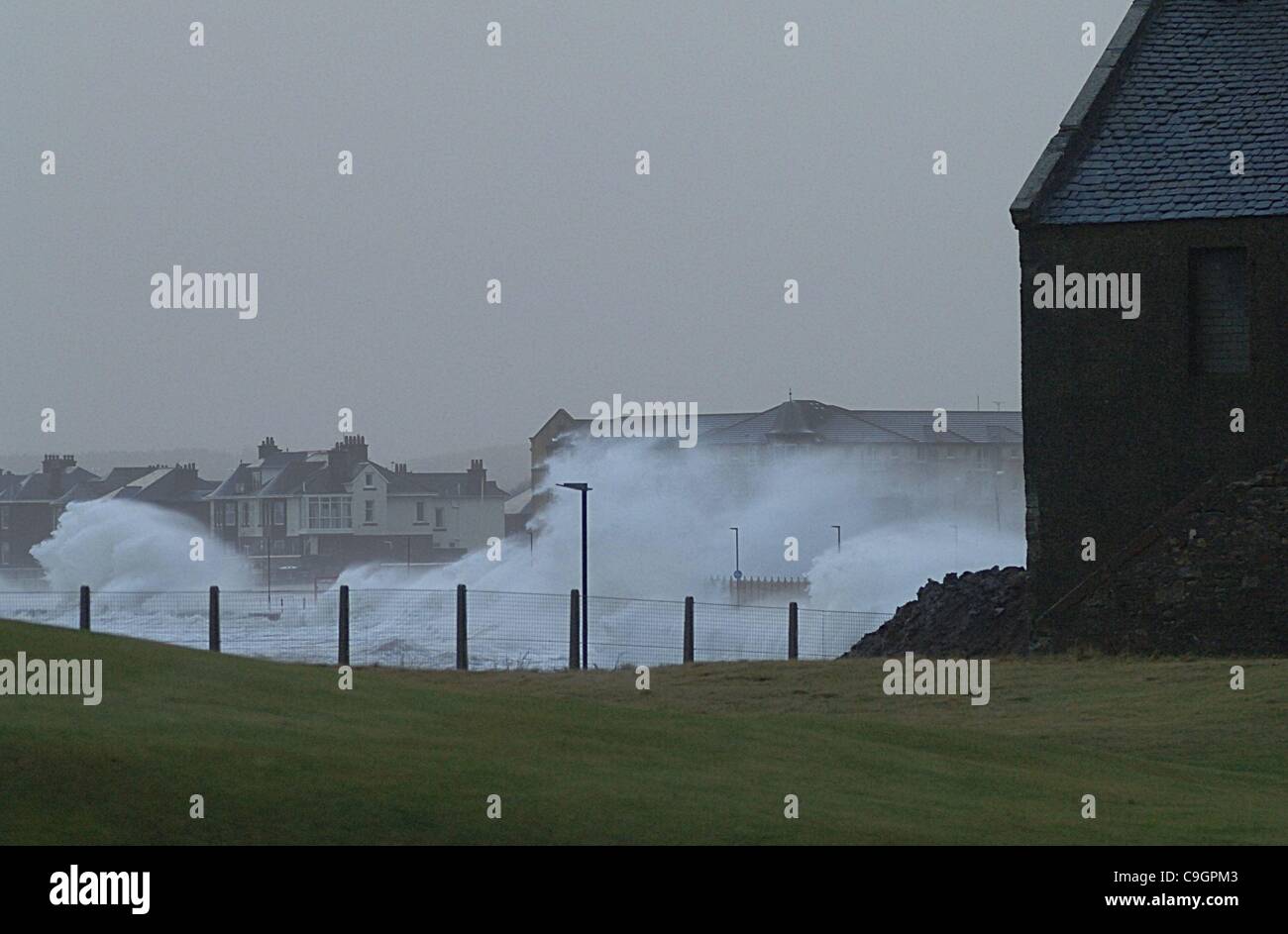 Prestwick esplanade hi-res stock photography and images - Alamy
