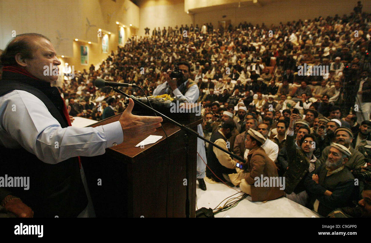 Muslim League-N President, Nawaz Sharif addresses to PML-N provincial ...