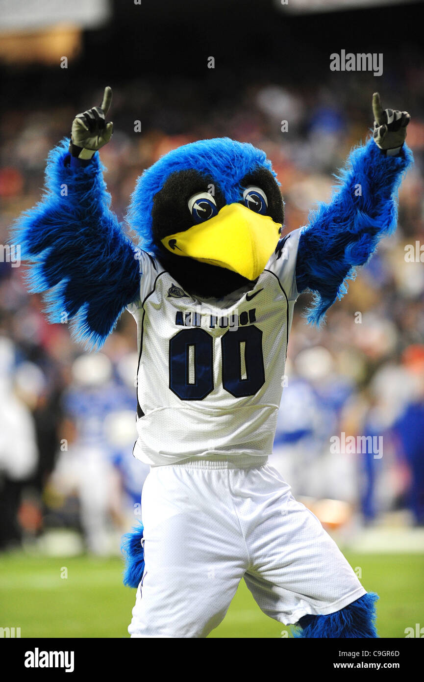Dec. 28, 2011 - Washington, Dc, MD, U.S - Air Force Falcons mascot ...