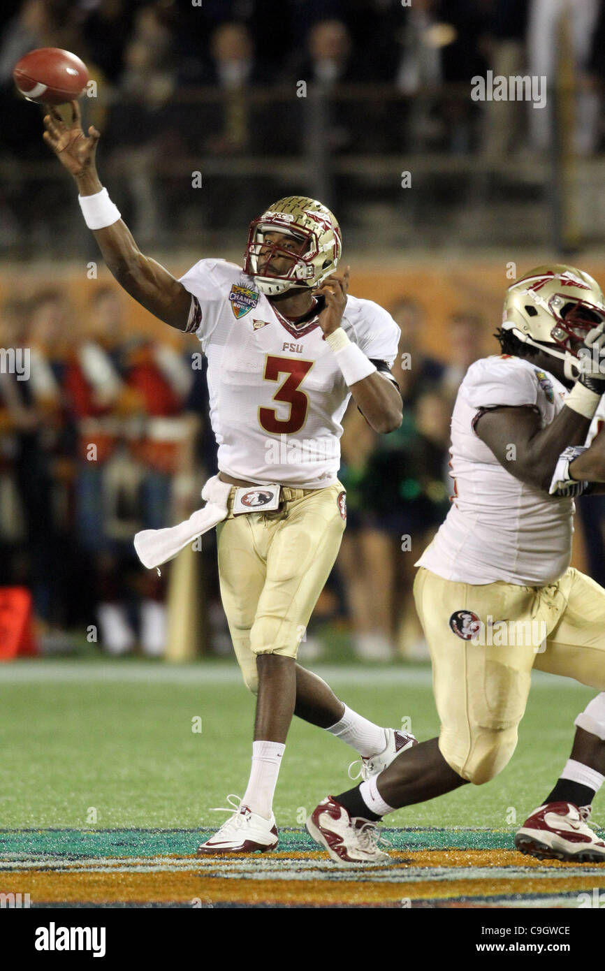 Dec. 29, 2011 - Orlando, Florida, U.S - Florida State Seminoles ...