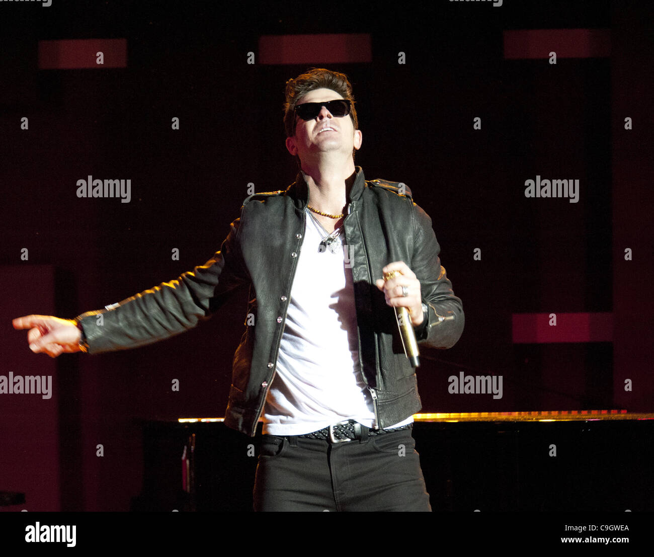 Dec. 29, 2011 - Philadelphia, PA, U.S - R&B Award winner, ROBIN THICKE ...