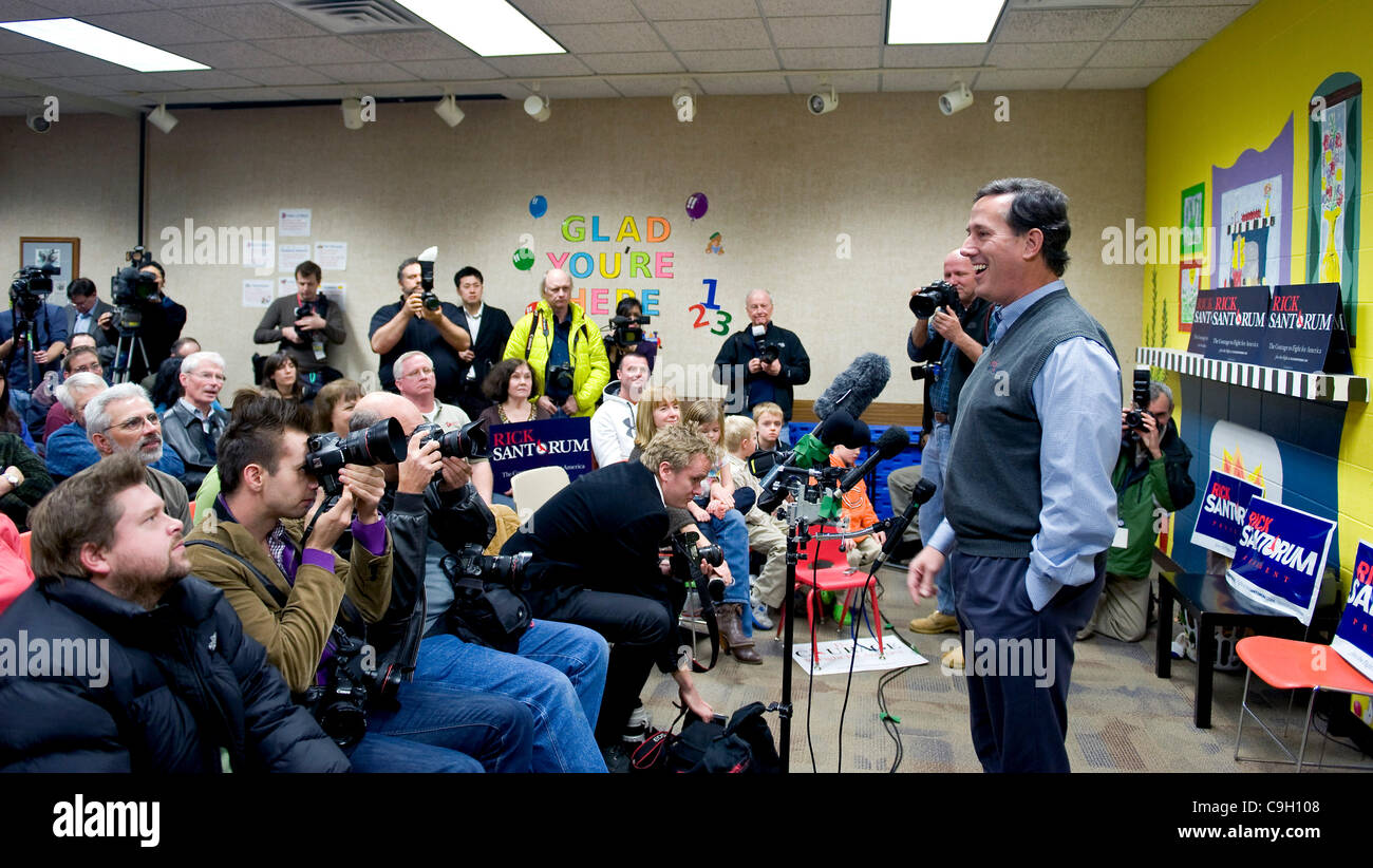 Dec. 31, 2011 - Indianola, Iowa, USA - After his recent rise in the ...