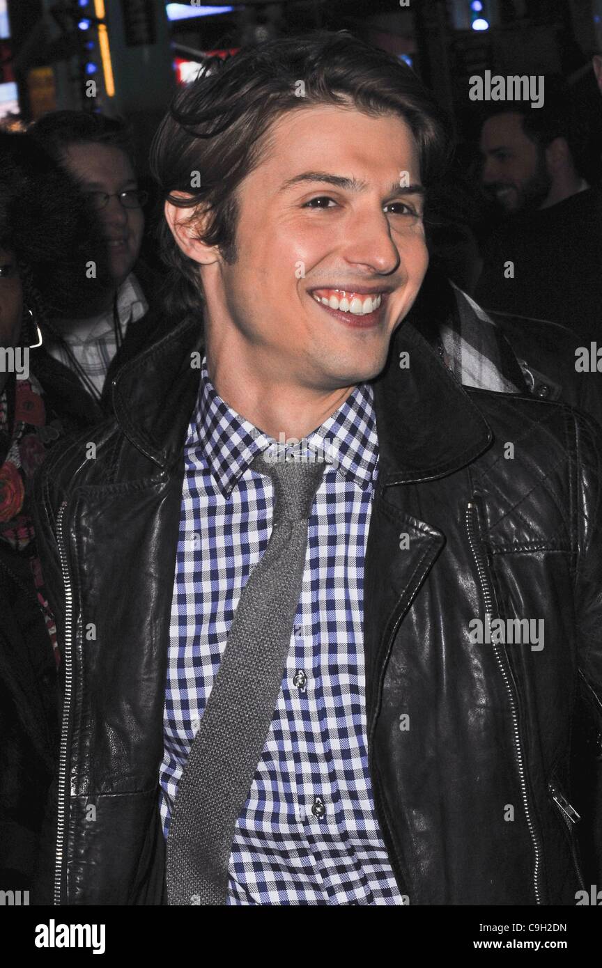 Ryan Follese, of Hot Chelle Rae, leaves the Duffy Square performance ...