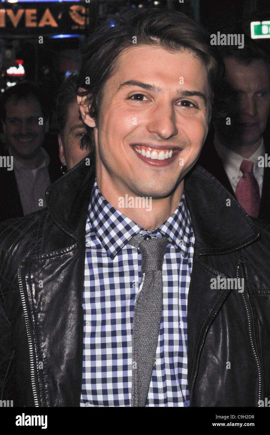 Ryan Follese, of Hot Chelle Rae, leaves the Duffy Square performance ...