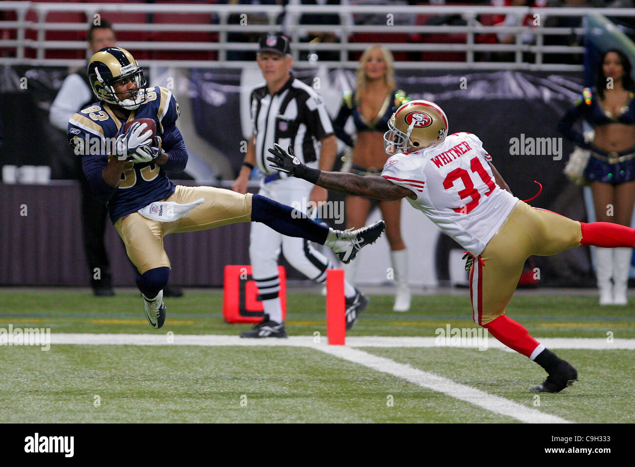 Jan. 01, 2012 - Saint Louis, Missouri, U.S - St. Louis Rams wide ...