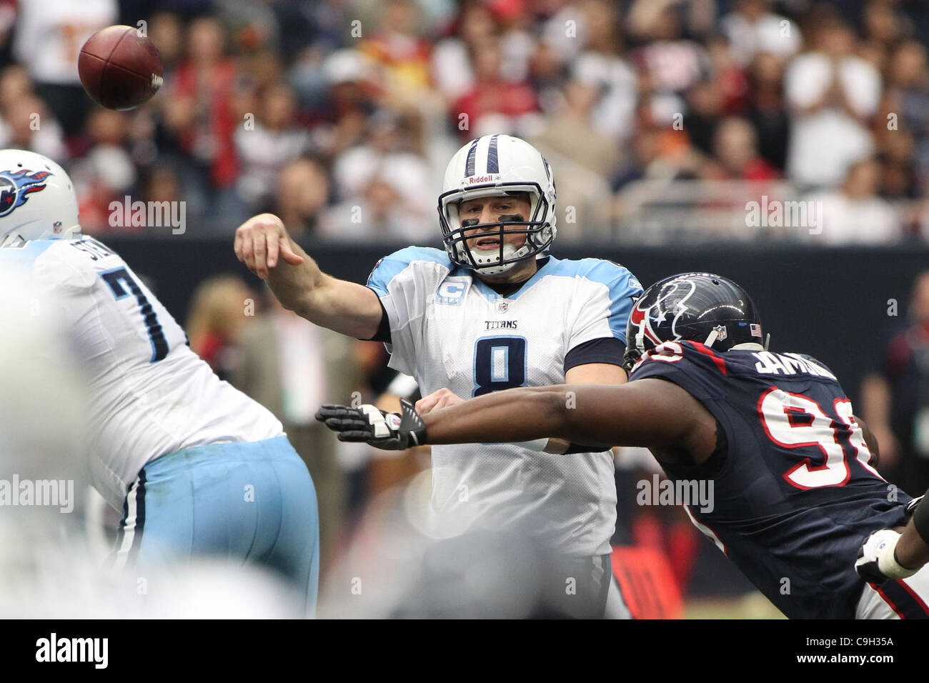Tennessee titans quarterback matt hasselbeck hi-res stock photography ...