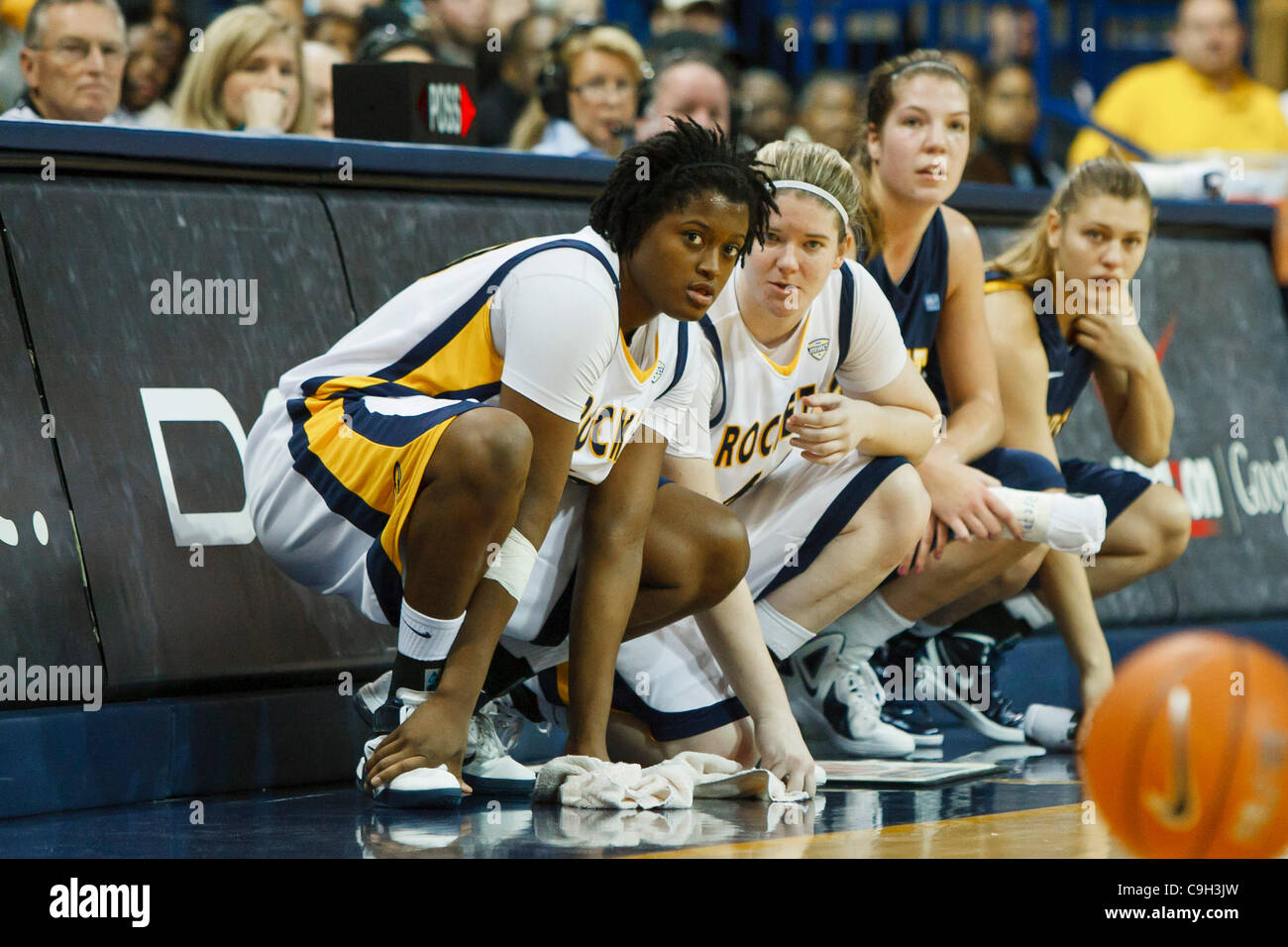 Dec. 31, 2011 - Toledo, Ohio, U.S - Toledo Rockets center Brianna Jones ...