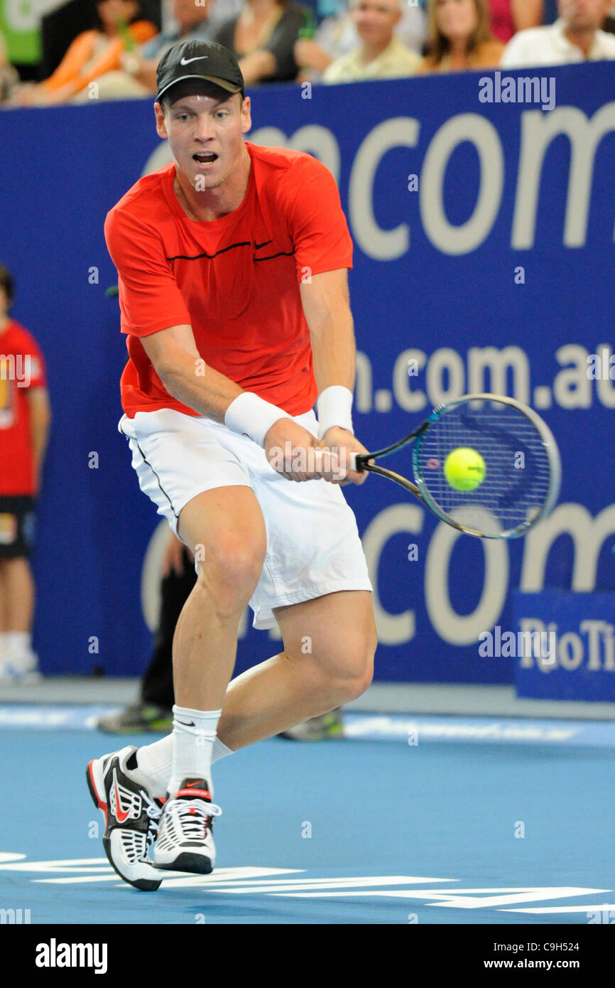 02.01.2012 Hopman Cup Tennis from the Burswood Dome in Perth Australia ...