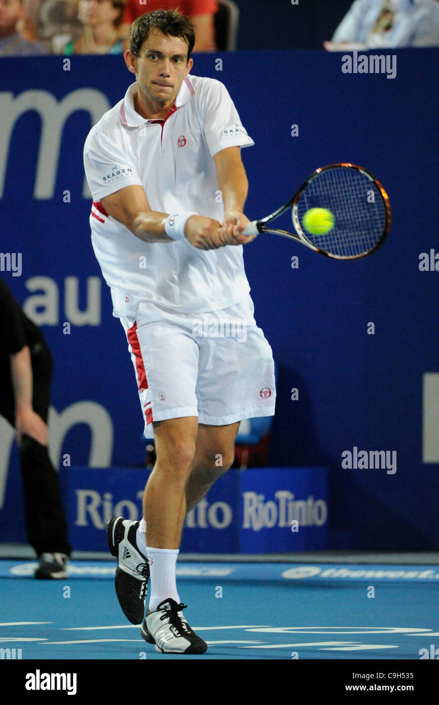 02.01.2012 Hopman Cup Tennis from the Burswood Dome in Perth Australia ...