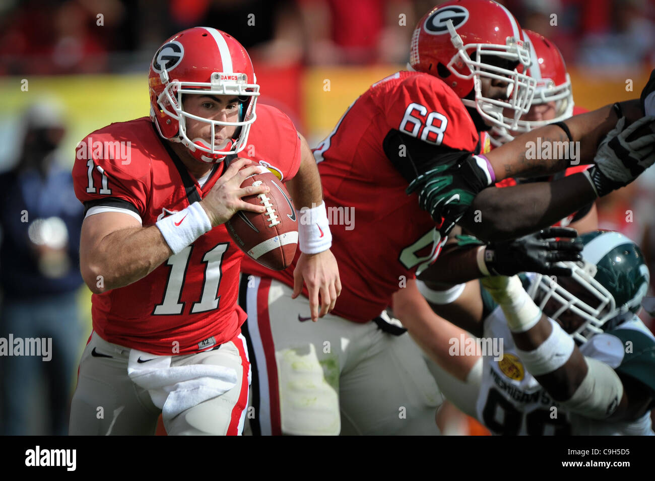 Aaron murray georgia hi-res stock photography and images - Alamy