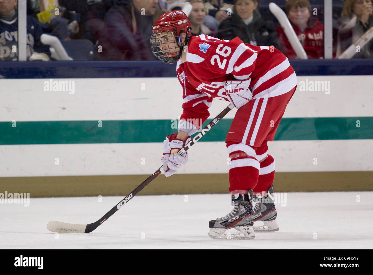 Dec. 31, 2011 - South Bend, Indiana, U.S - Boston University forward ...