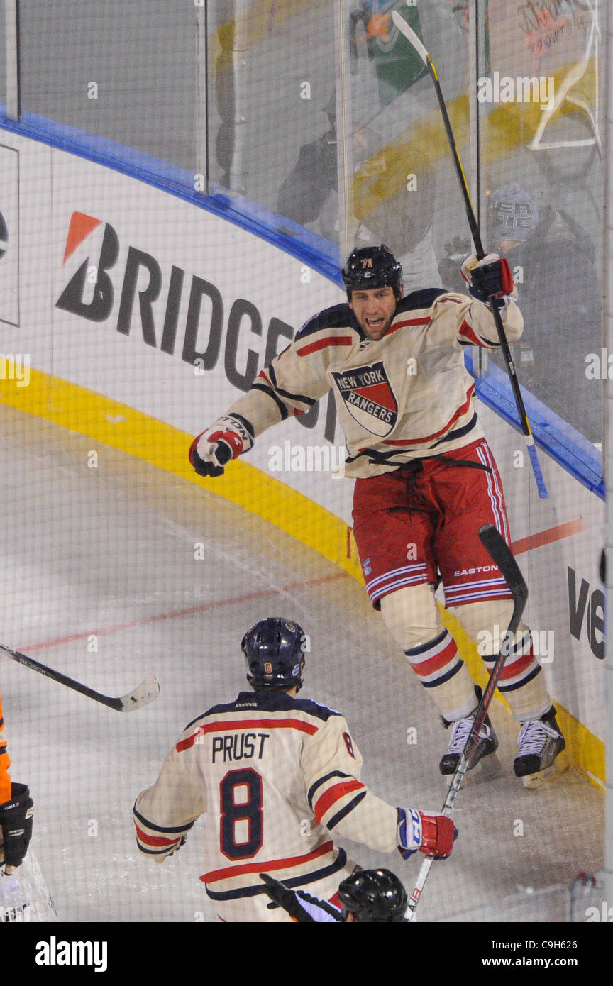 Jan. 02, 2012 - Philadelphia, Pennsylvania, U.S - New York Rangers left ...