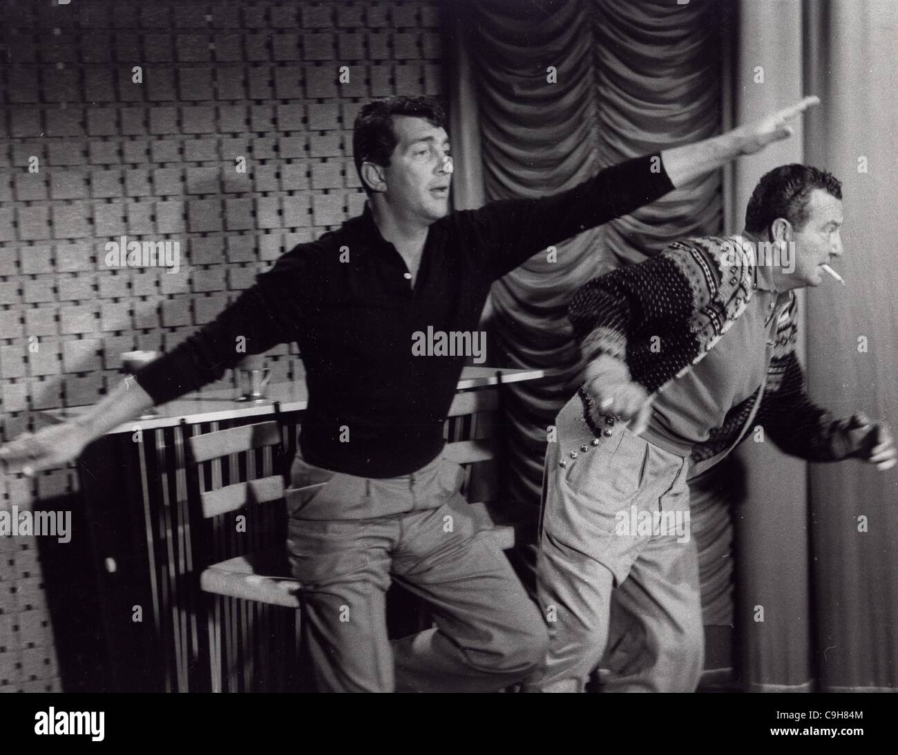 Dec. 31, 2011 - DEAN MARTIN with Phil Harris during the rehearsals for ...