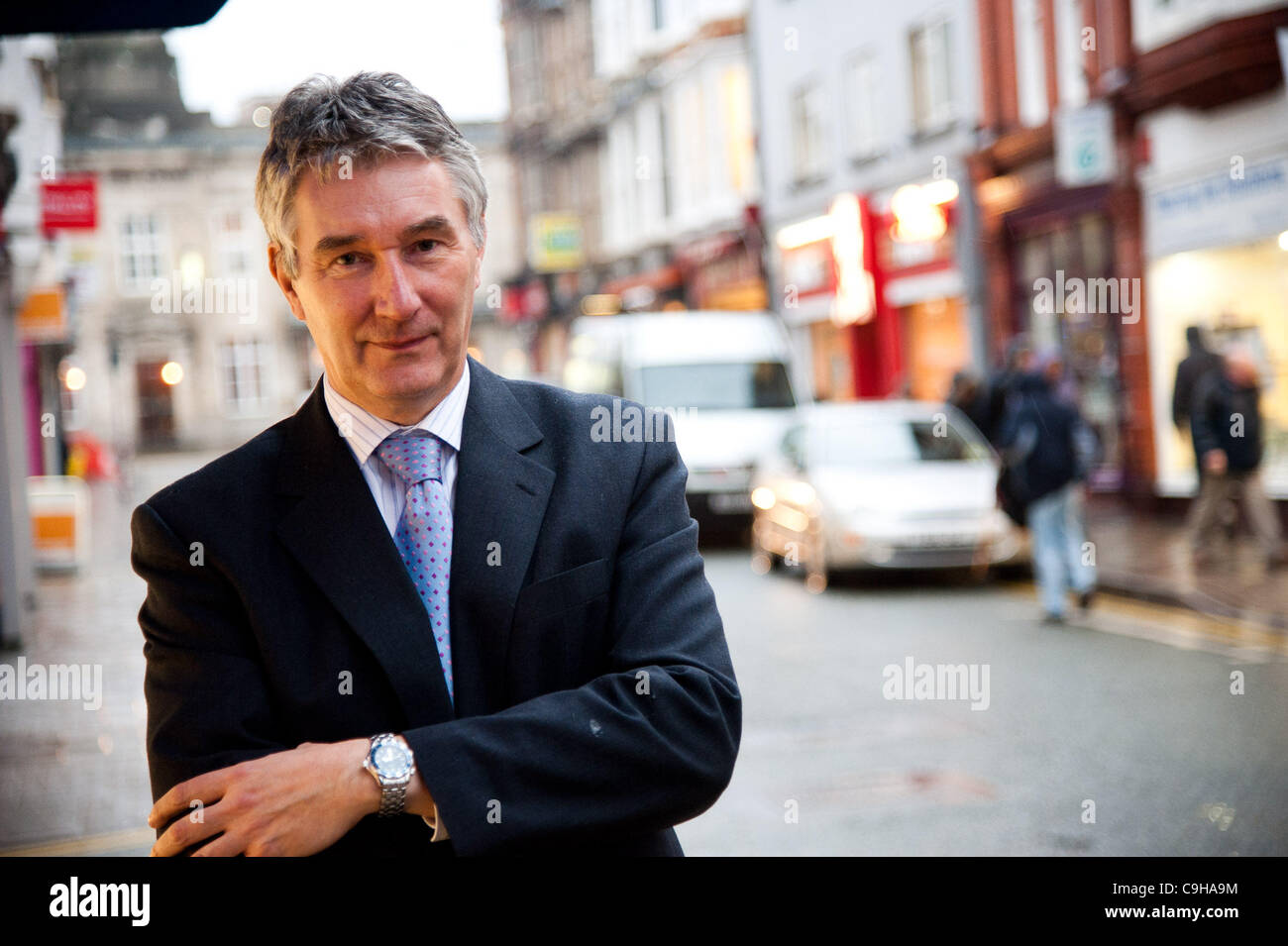 January 4 2012. CYRIL BAKER, owner of The Jewellry House, Terrace Road ...