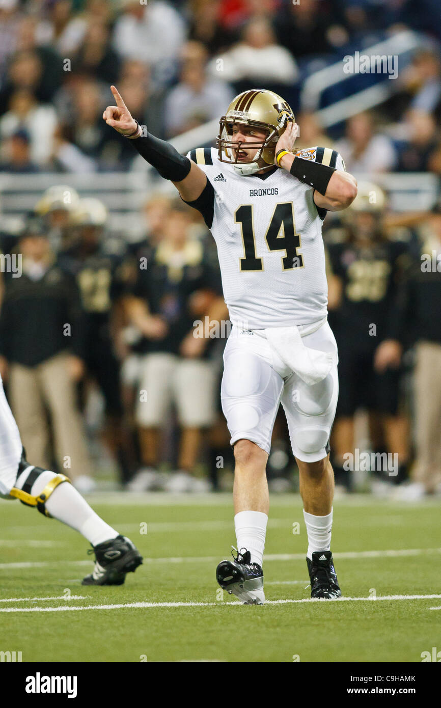 Dec. 27, 2011 - Detroit, Michigan, U.S - Western Michigan quarterback ...