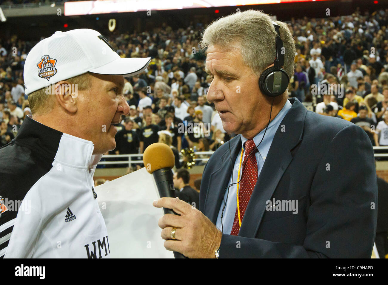 Dec. 27, 2011 - Detroit, Michigan, U.S - Bill Clark, the on-field ...