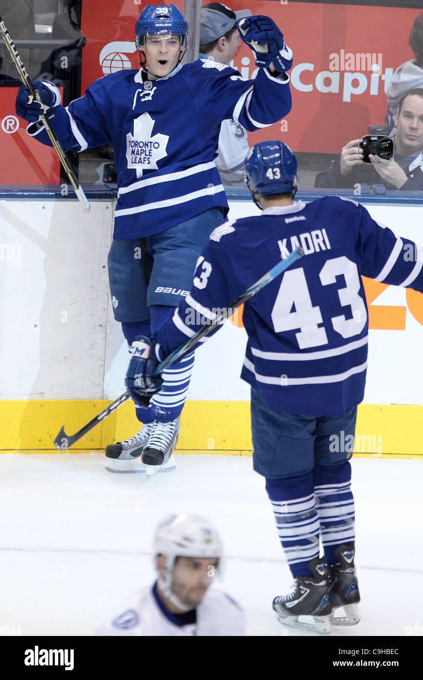 Jan. 3, 2012 - Toronto, Ontario, Canada - Toronto Maple Leaf forward ...