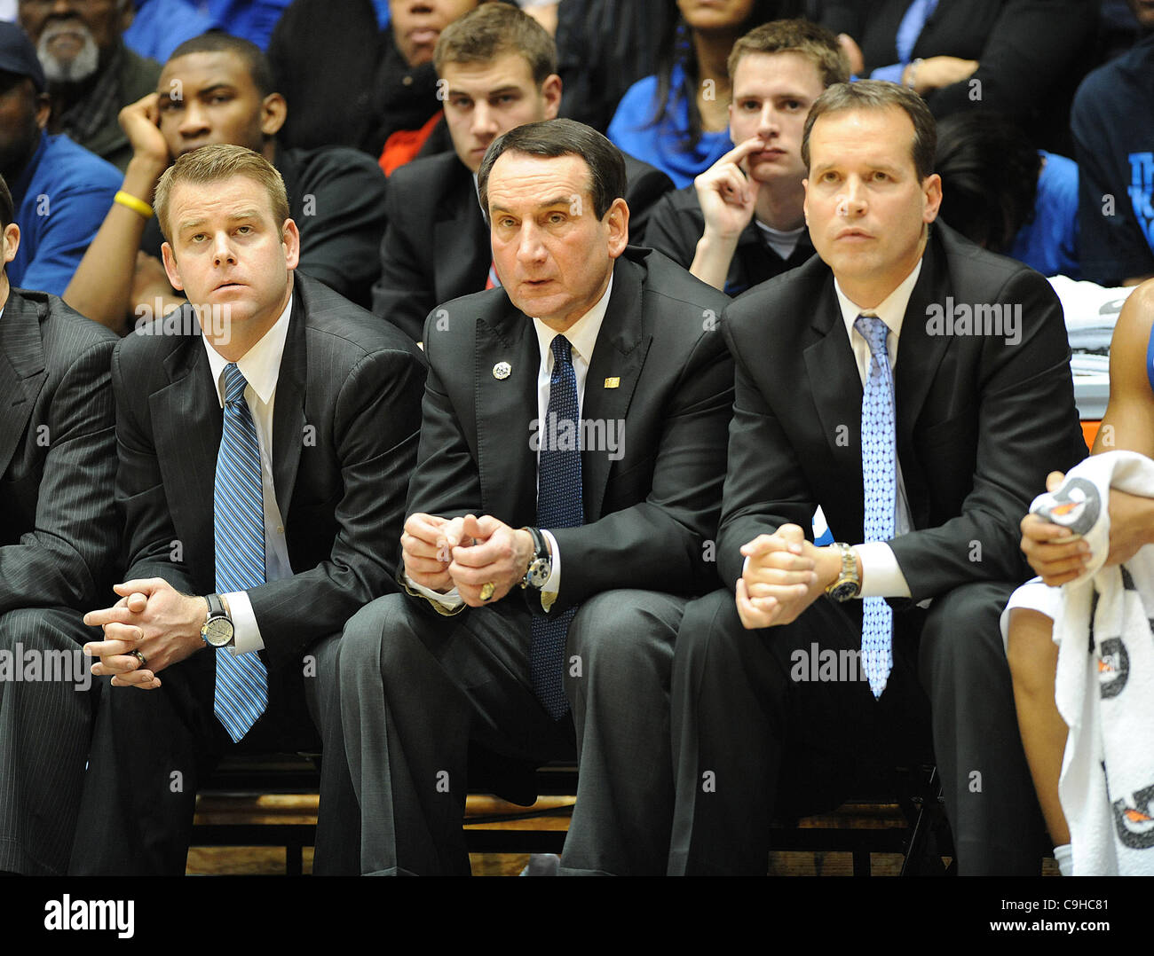 Dec. 30, 2011 - Durham, North Carolina; USA - (L-R) Duke University ...