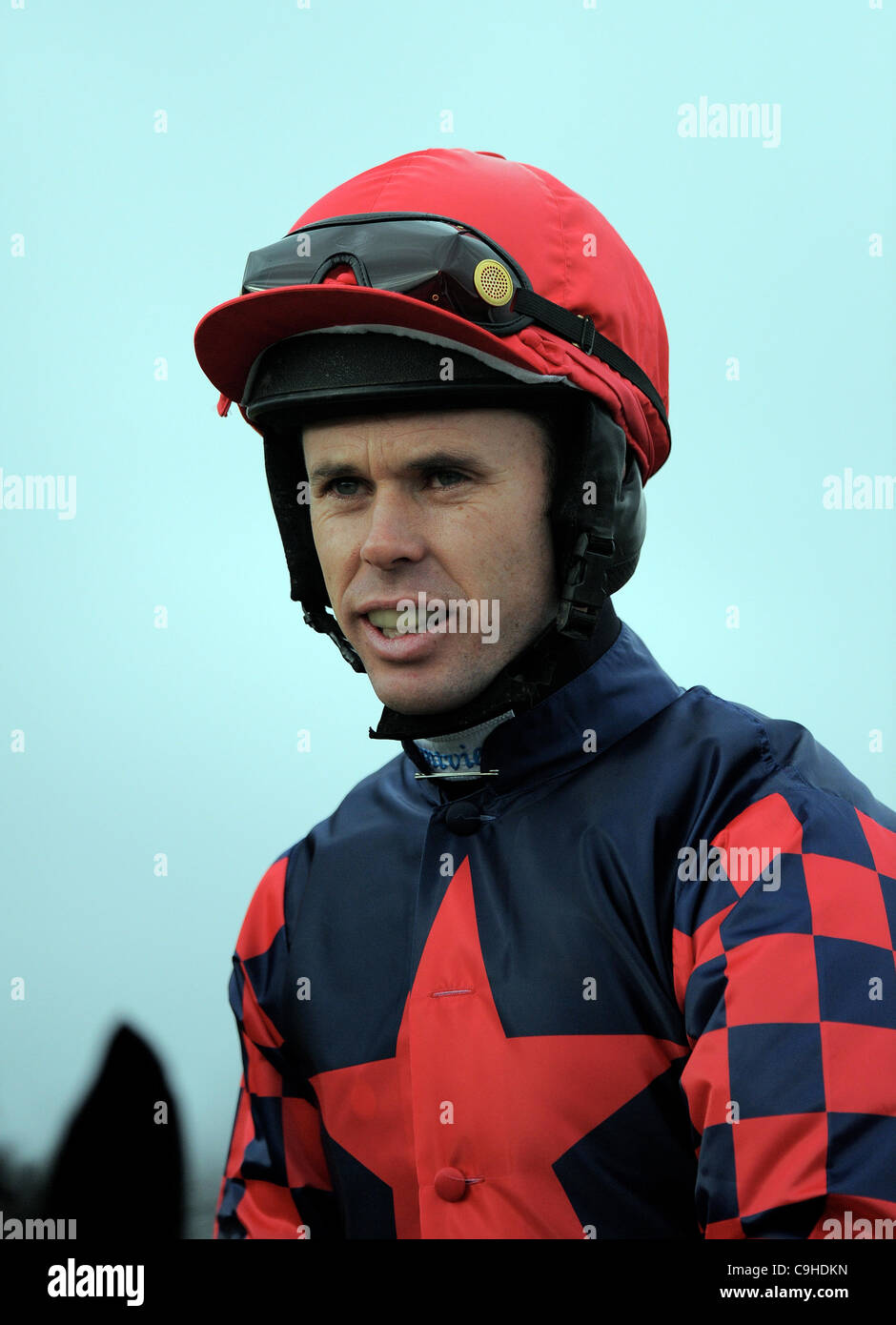 Jockey graham lee at southwell racecourse hi-res stock photography and ...