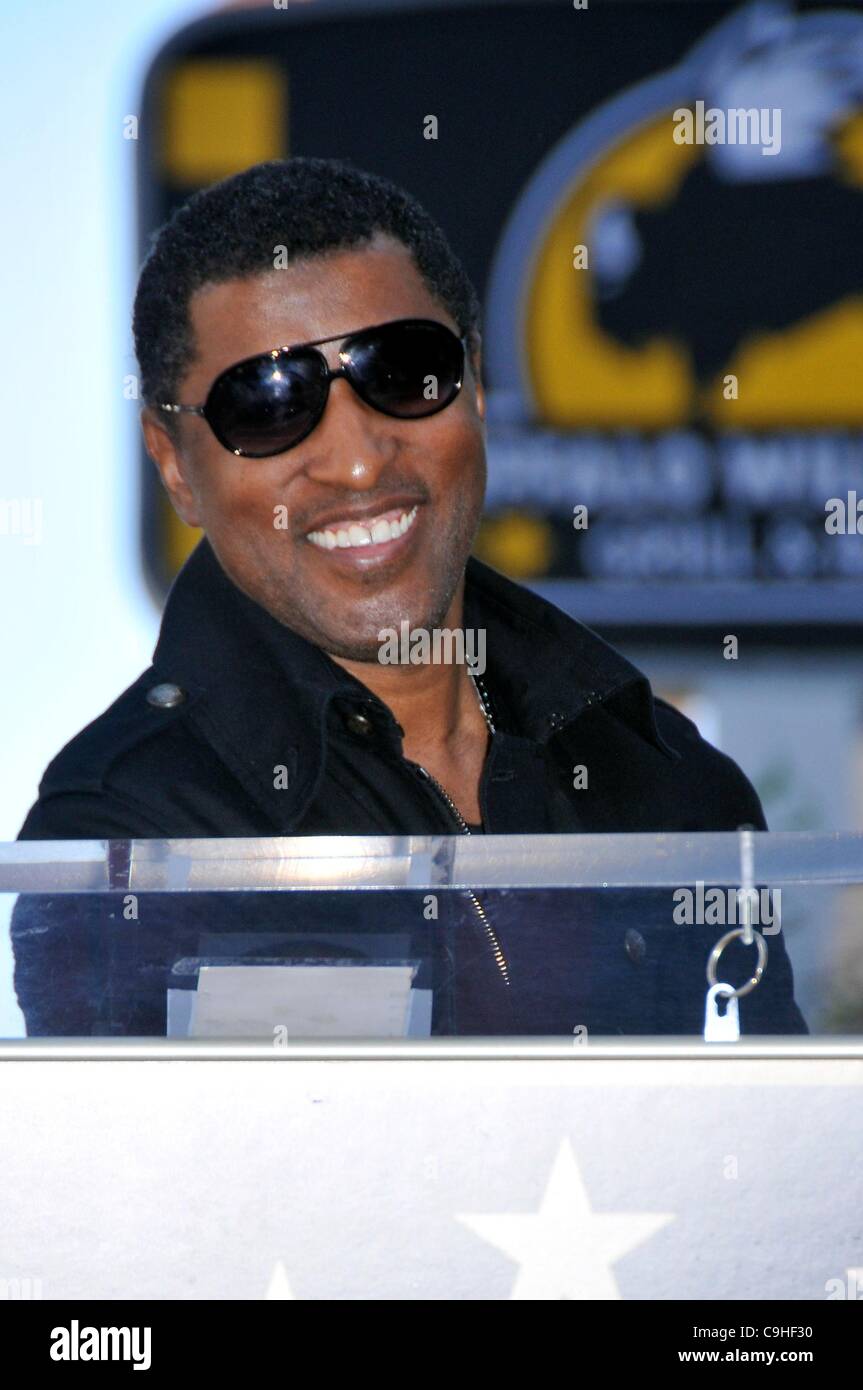 Kenny Edmonds at the induction ceremony for Star on the Hollywood Walk ...