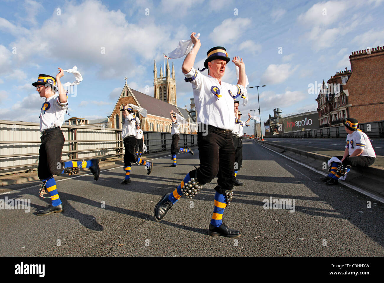 Hammersmith flyover hi-res stock photography and images - Alamy