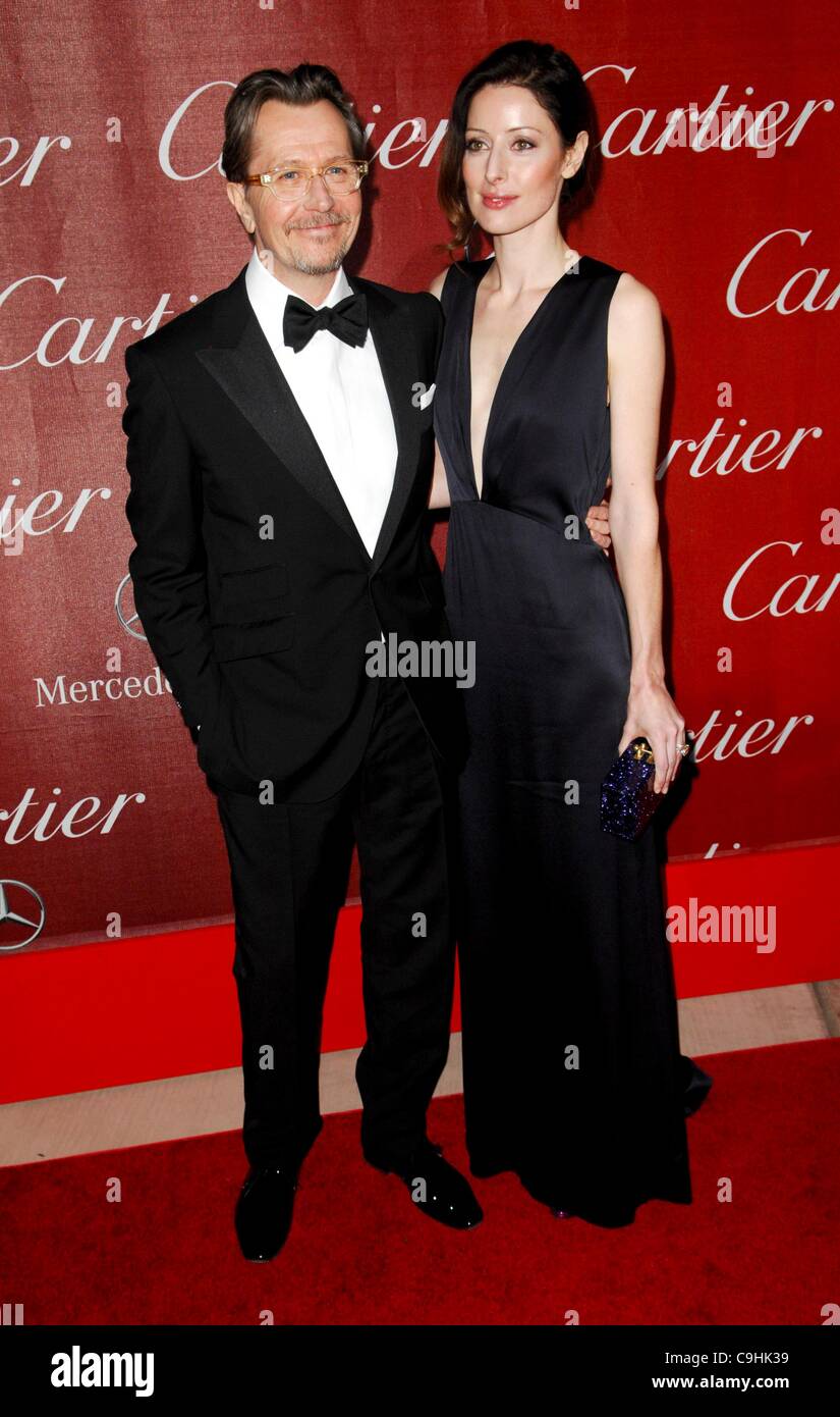 Gary Oldman, Alexandra Edenborough at arrivals for 23rd Annual Palm ...