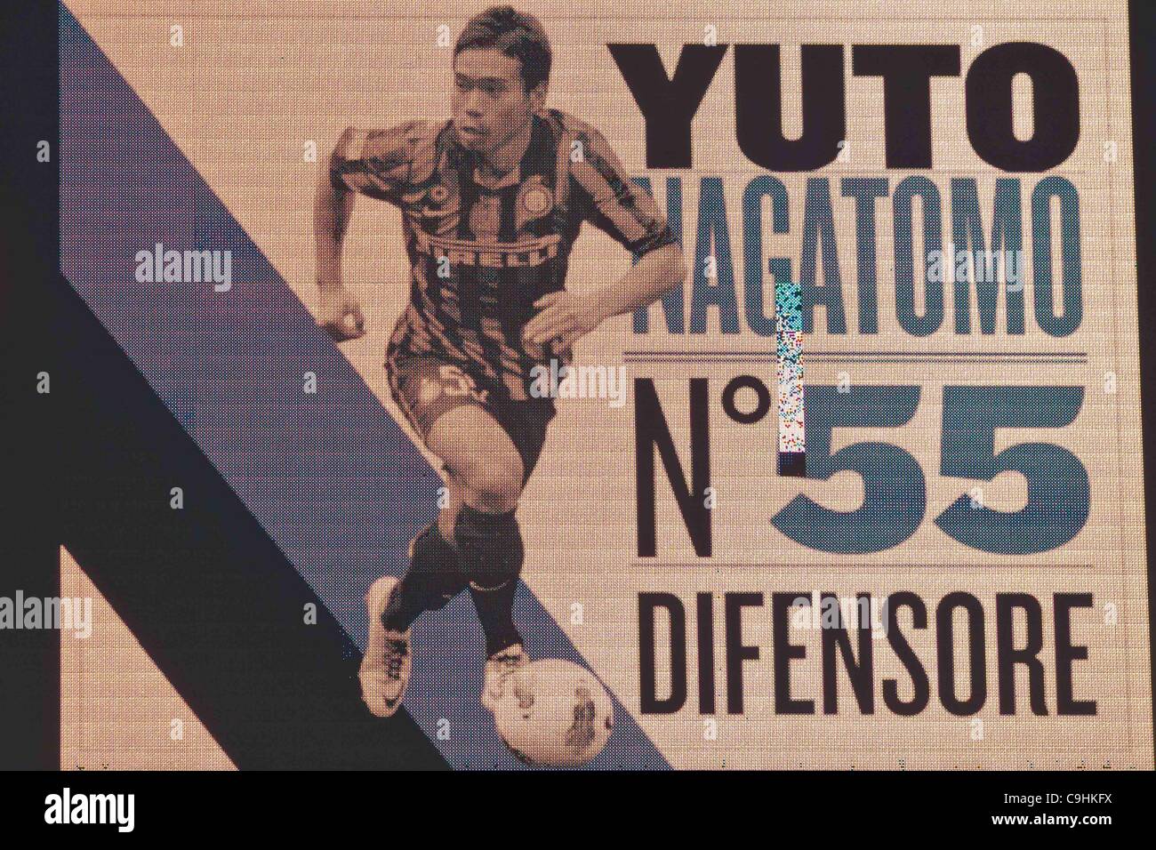 Yuto Nagatomo (Inter), JANUARY 7, 2012 - Football / Soccer : Italian ...