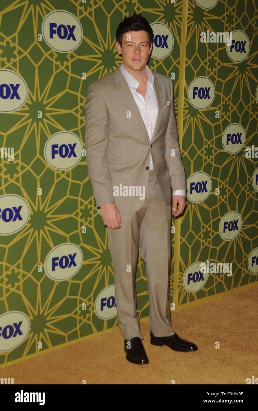 Cory Monteith in attendance for Fox All-Star Party, Castle Green ...