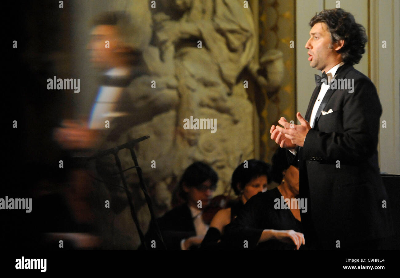 German tenor Jonas Kaufmann performs in Prague, Czech Republic, on ...
