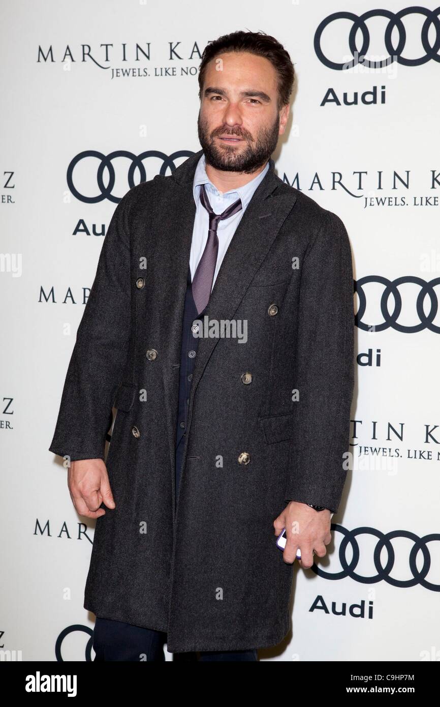 John Galecki at arrivals for Audi 2012 Golden Globes Awards Kick Off ...