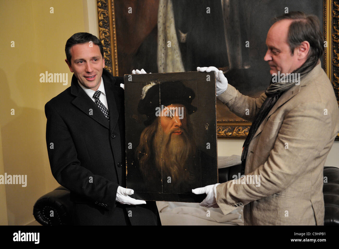 Newly found Renaissance portrait of Leonardo da Vinci has been ...