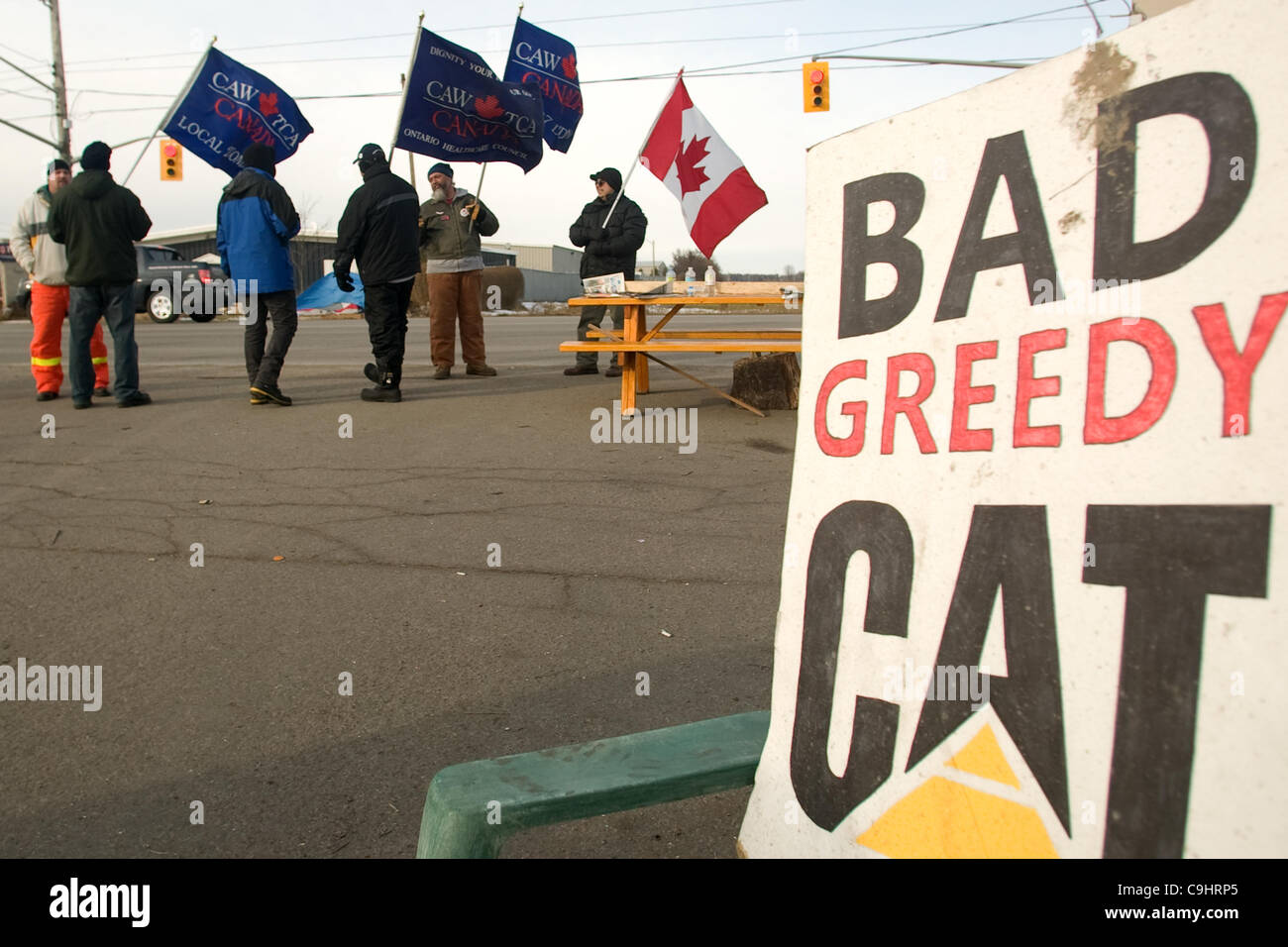 Canadian auto workers union hi-res stock photography and images - Alamy