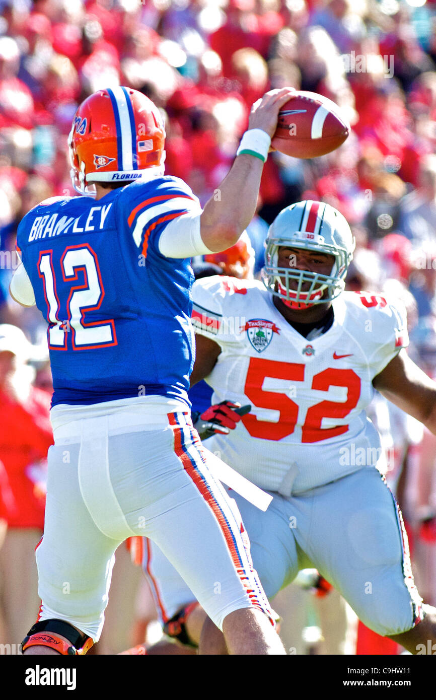 Jan. 2, 2012 - Jacksonville, Florida, U.S - Florida Gators quarterback ...