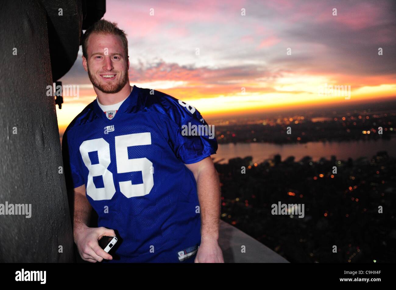 Jan. 6, 2012 - Manhattan, New York, U.S. - New York Giants tight end ...