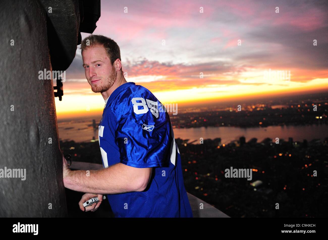 Jan. 6, 2012 - Manhattan, New York, U.S. - New York Giants tight end ...